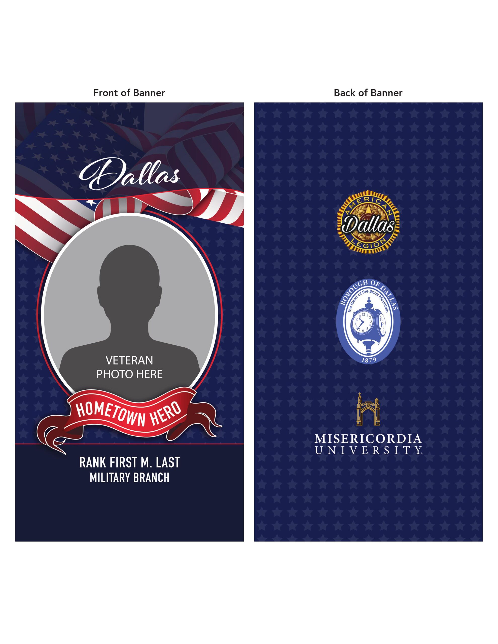 Hometown Hero Banner Application – Dallas Borough